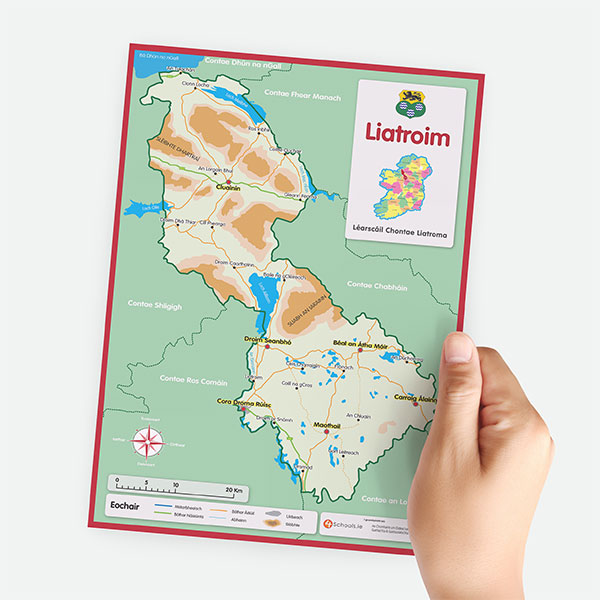 Galway County Map | 4schools.ie